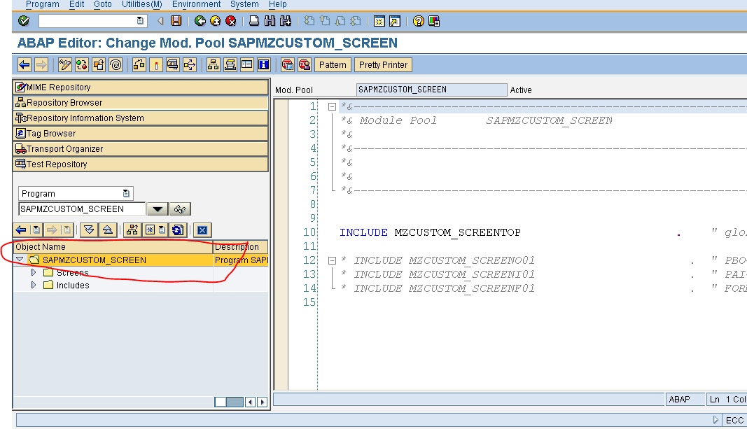 SAP TECH: Screen Enhancements