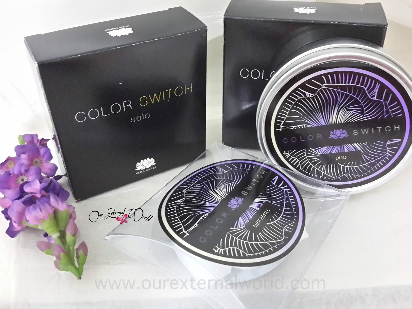 Unique Makeup Brush Cleaning - Vera Mona Color Switch Solo & Duo