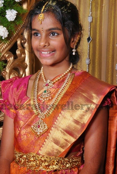 Gorgeous Girl in P Satyanarayana Jewellers - Jewellery Designs