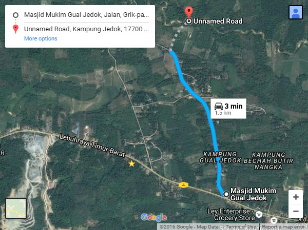 Sungai Jedok, Tanah Merah - Jom Jalan