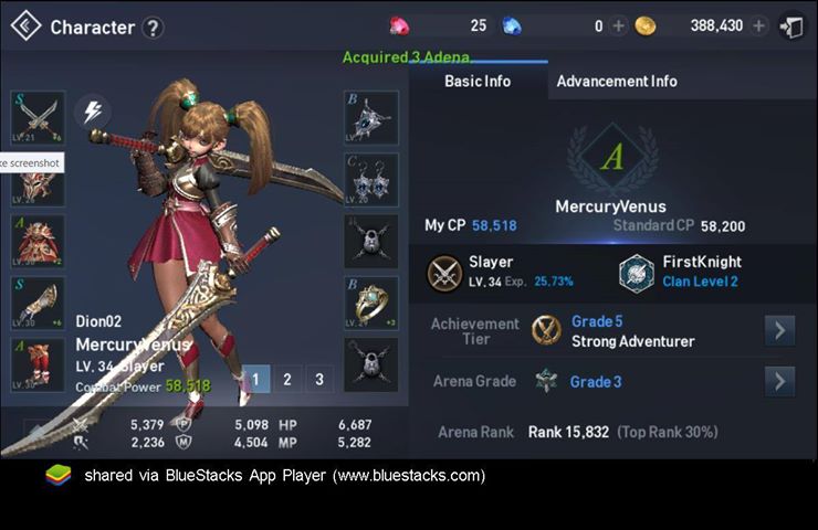 A Knight's Tale: Lineage II Revolution