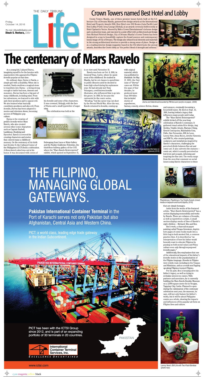 Gridcrosser: The Centenary of Mars Ravelo