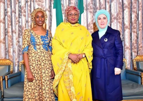 Nigeria First Lady meets the First Lady of Turkey, Mrs Emine Erdogan