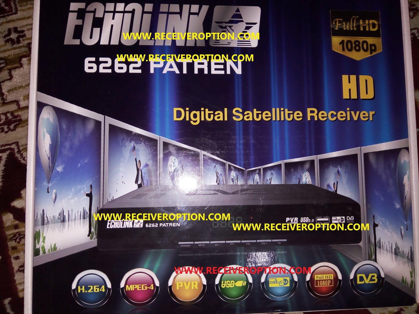 How to enter biss key in echolink receiver - vvtispecialist