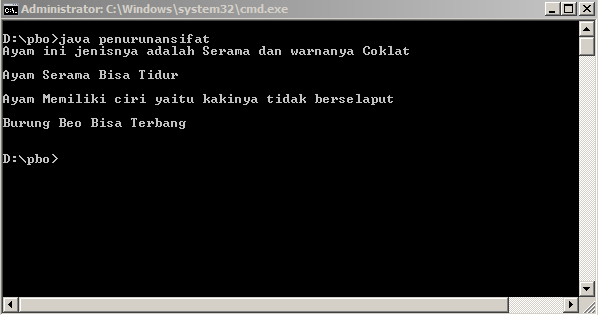 Polymorphism dan Inheritance pada Java - THOMIKROX