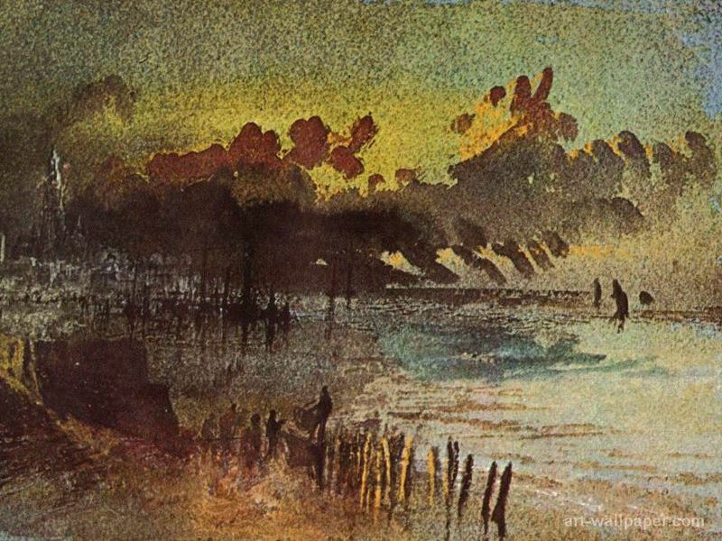 Joseph Mallord William TURNER, obras, cuadros pinturas.