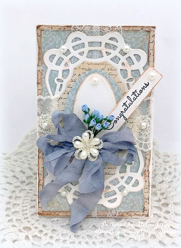 Creating from the Heart: ♥ Vintage Elegance Congratulations Card ...