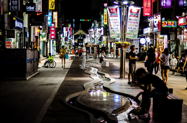 Downtown Pohang at Night | 10 Pictures in Pohang