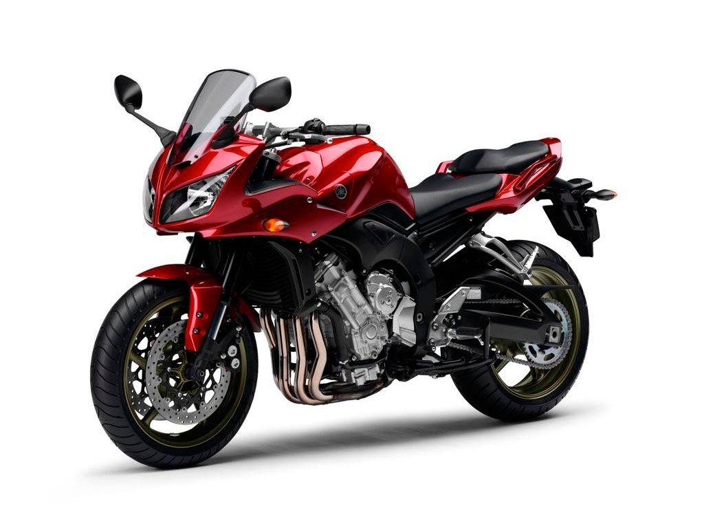 Yamaha Fz1 Red Front Left Side View Wallpaper | Wallpee