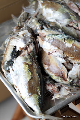 Auntie Ruby's Assam Laksa - 01 Preparing the Kembong Fish - The Food Canon