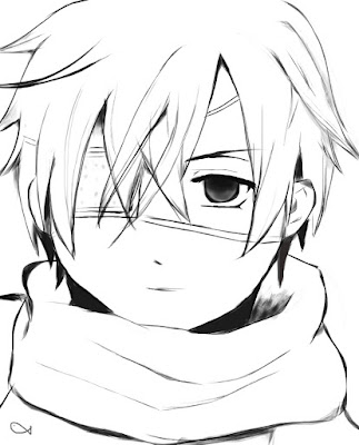 Try to draw Ciel Phantomhive