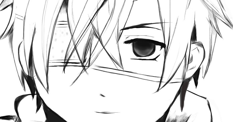 Try to draw Ciel Phantomhive