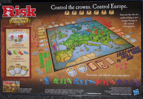 A Wargaming Odyssey: Revisiting Risk: Europe and Hollywood Medieval Gaming