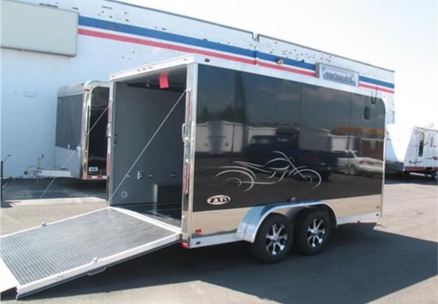 Enclosed Motorcycle Trailers