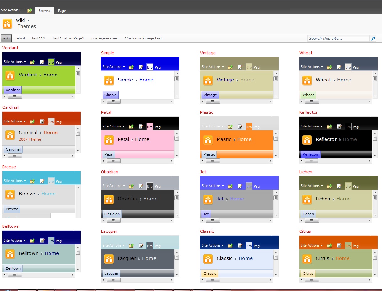Migrating SharePoint 2007 themes to SharePoint 2010