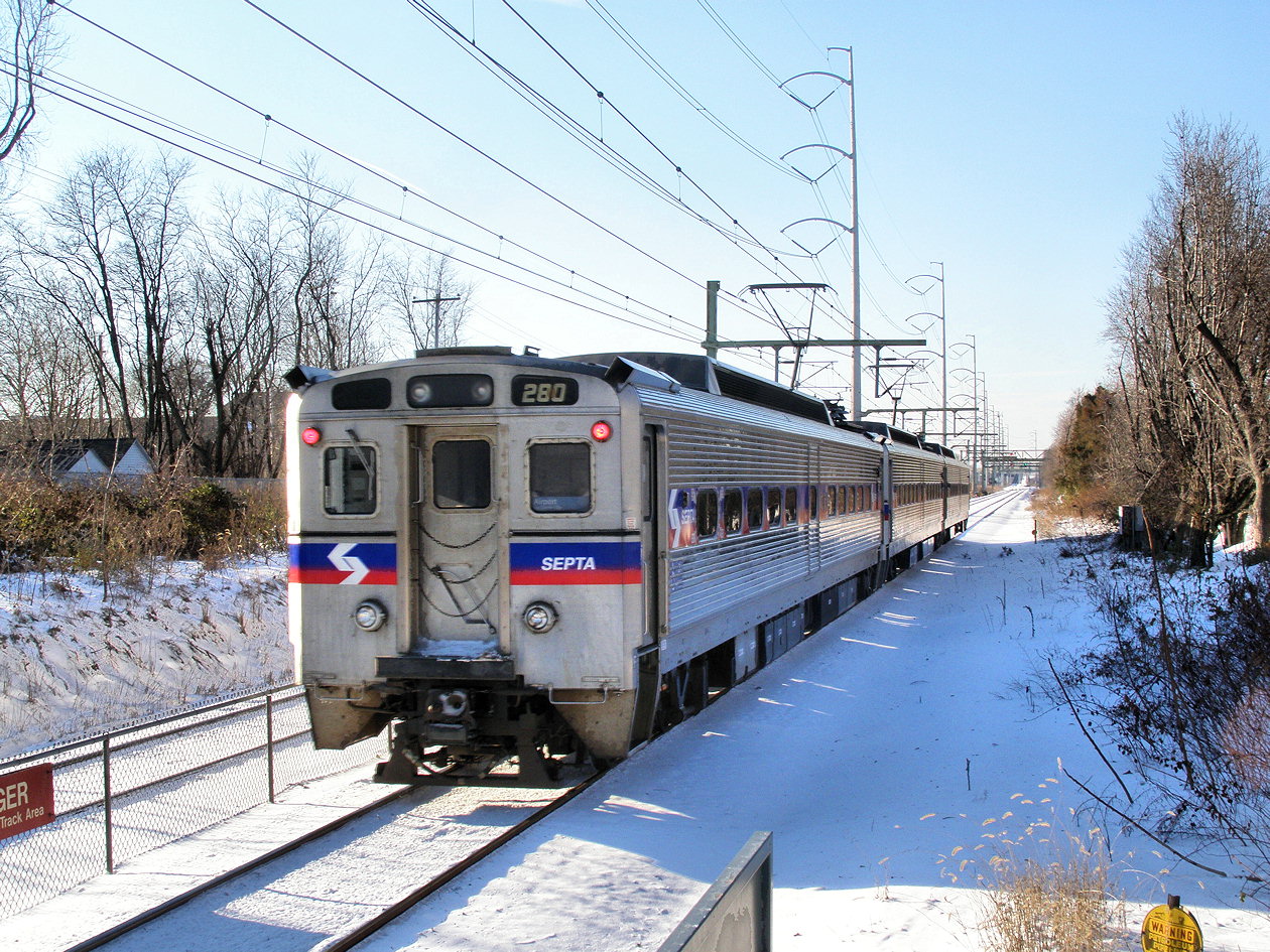 Jersey Mike's Rail Adventures: 10-12-28 PHOTOS: SEPTA Mid-Winter Trip X