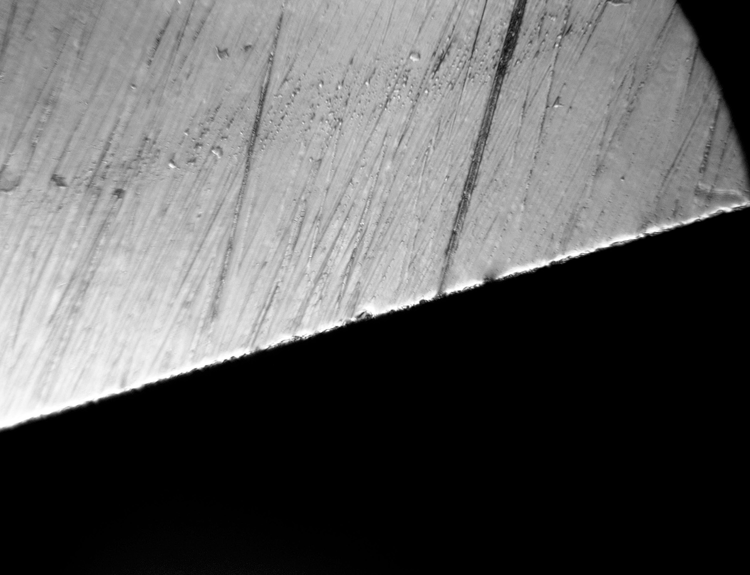 Ascending Stone Progression at 800x – Wicked Edge Precision Knife Sharpener