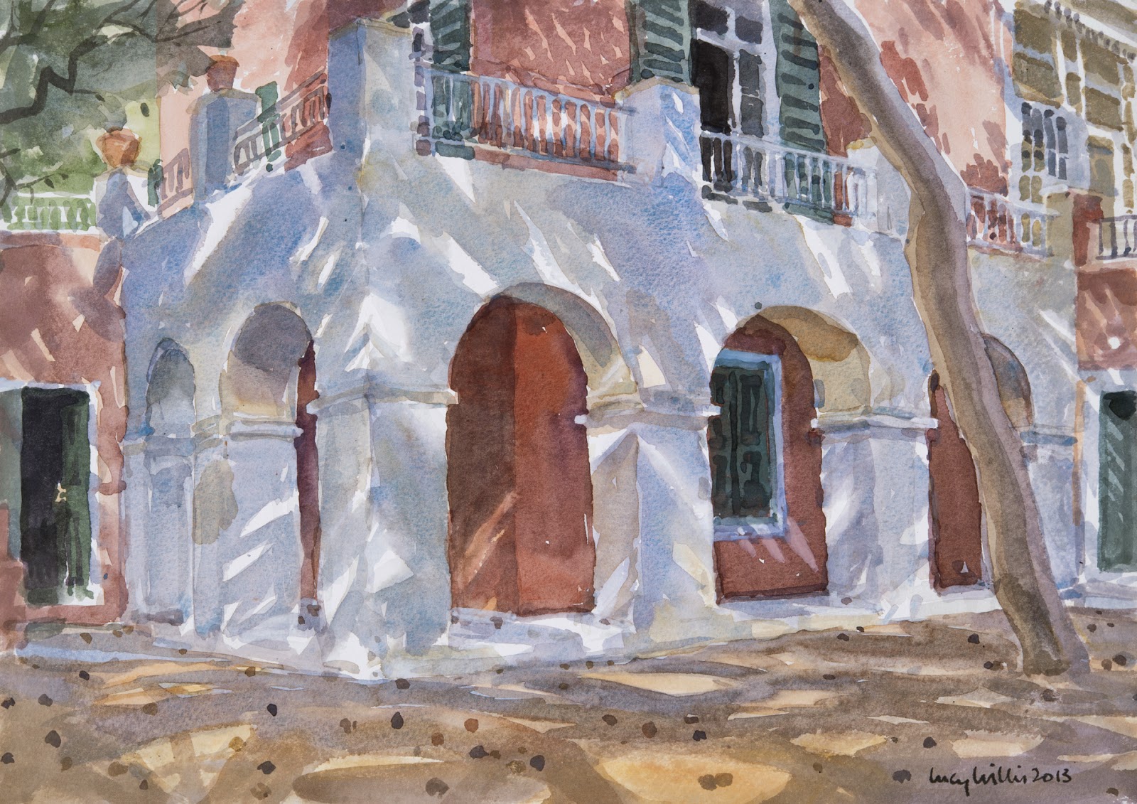 Curwen Gallery Blog: Lucy Willis: Gardens and Other Paintings