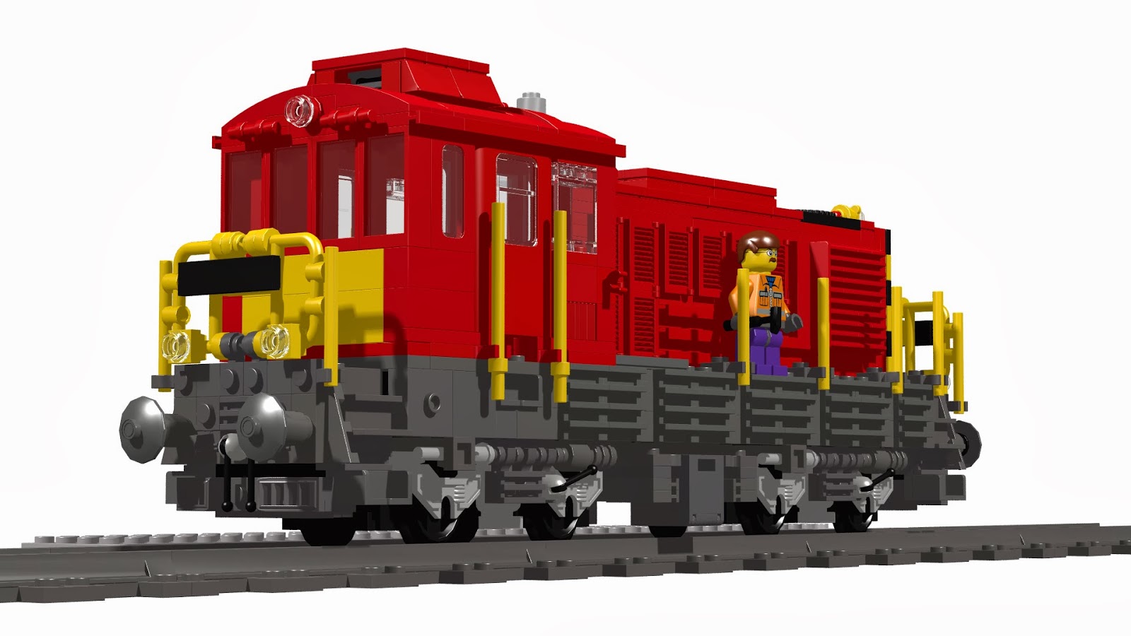 KOCKAGENERÁCIÓ / LEGO blog : LDD vonat széria: M44 Bobó