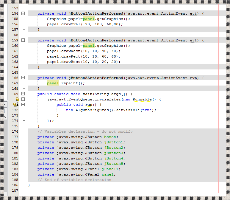 Graficación - Alberto Sánchez Fonseca: Ejercicio Netbeans #5 - Algunas ...