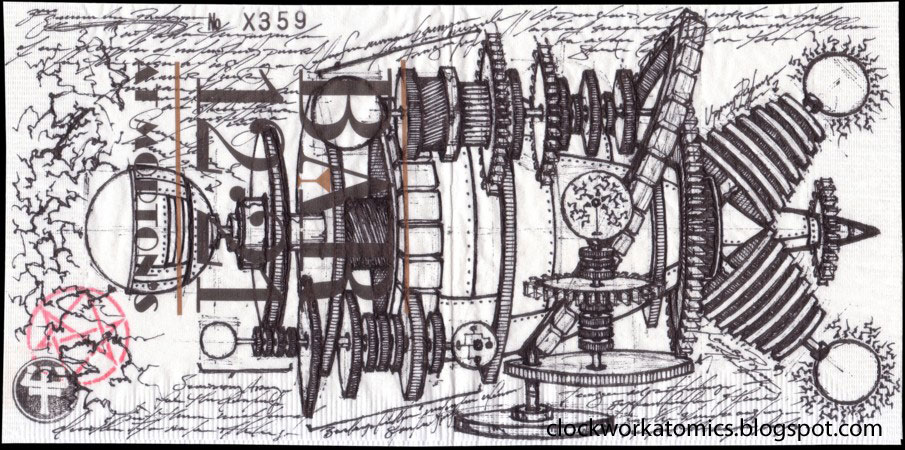 CLOCKWORK ATOMICS: Dr. Frankenstein's Electrical Accumulation Engine ...