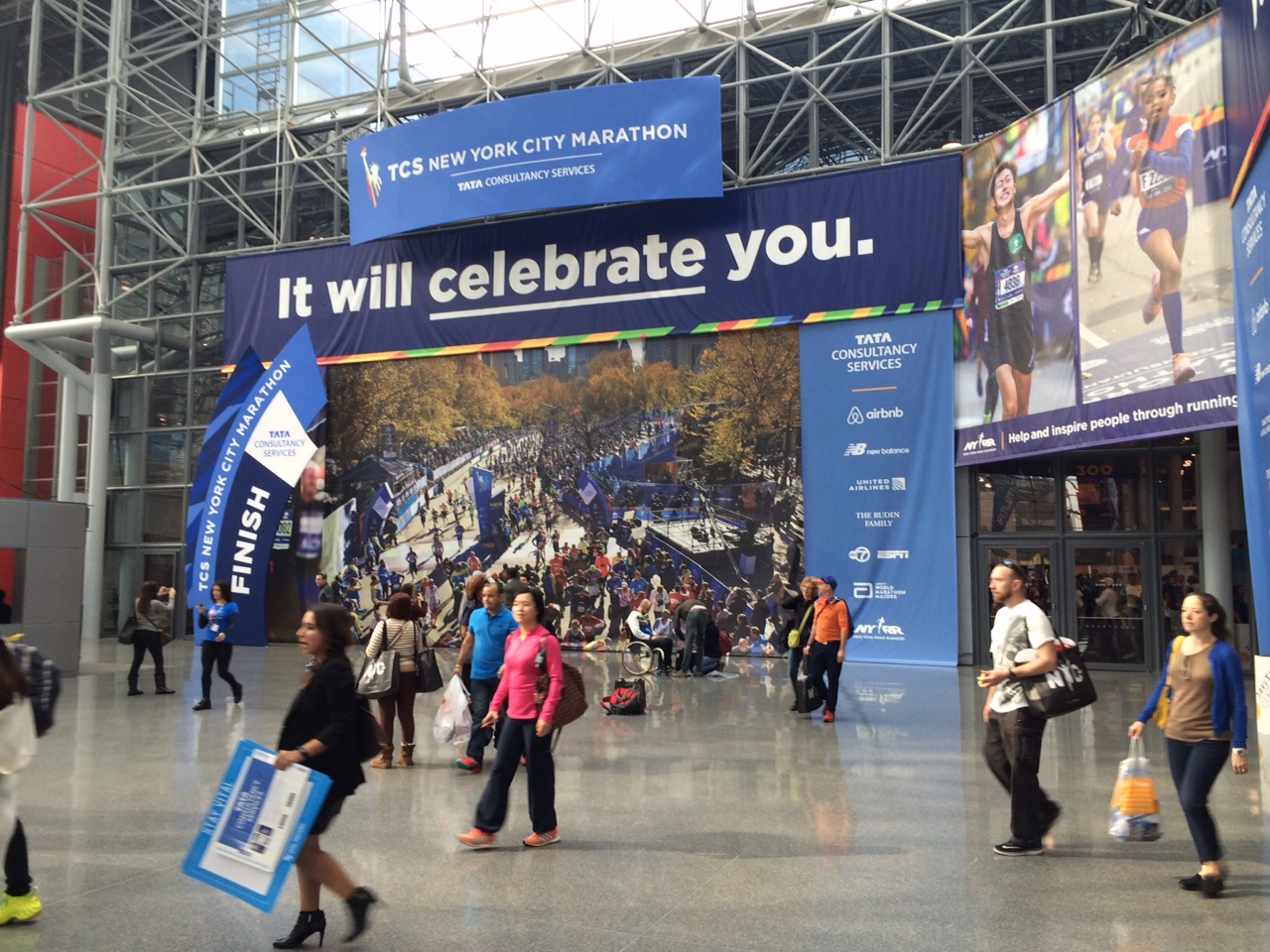 rundangerously: 2017 NYC Marathon Expo at the Javits Center