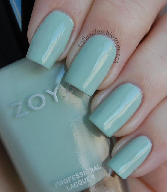 Paleberry: Zoya Lovely - Swatches & Review