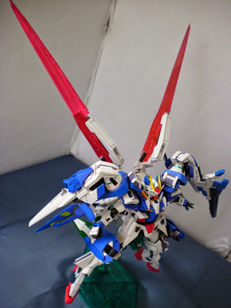 HG 1/144 OO Seven Swords XN Raiser Custom Build