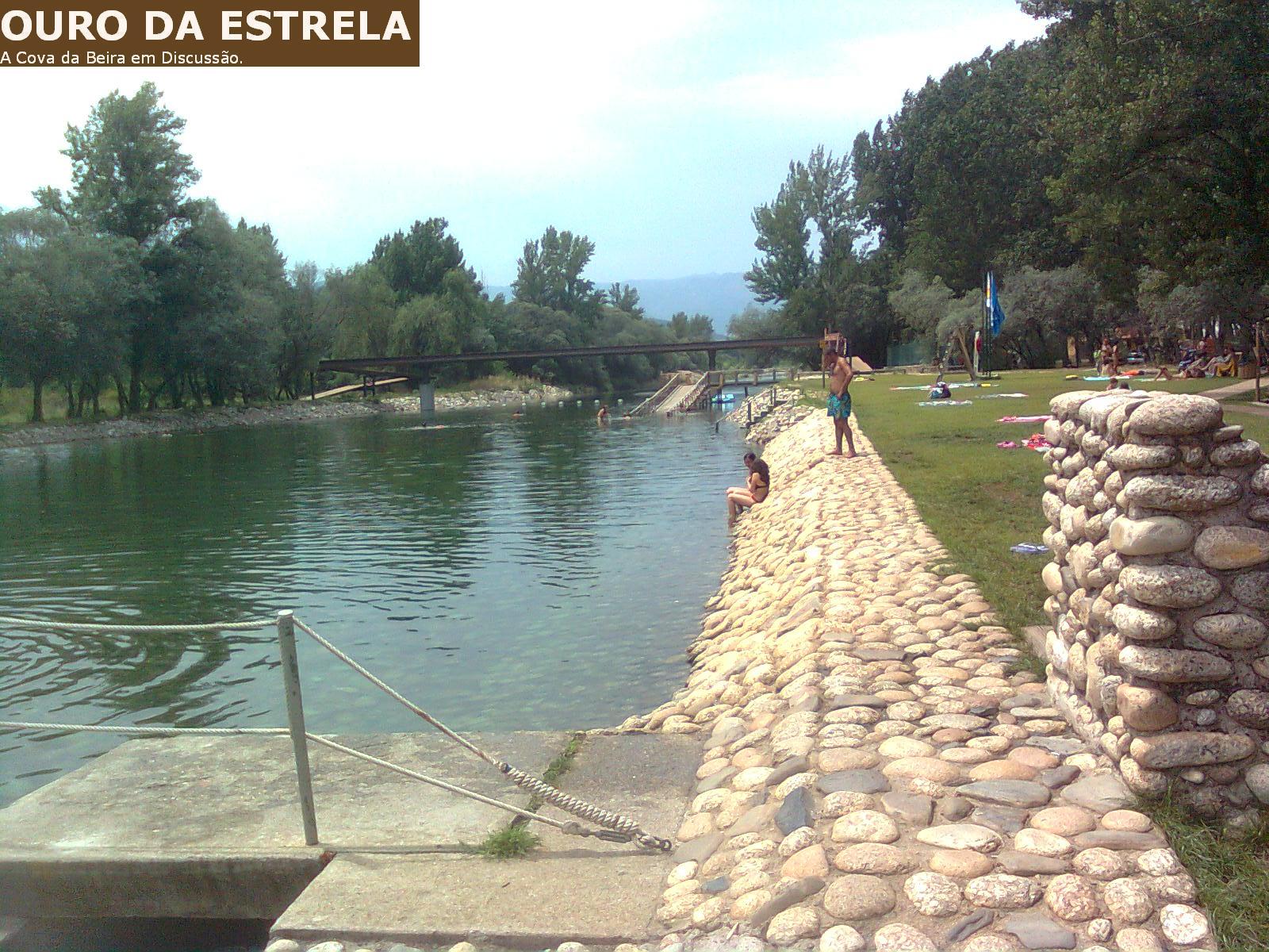 OURO DA ESTRELA: PRAIA FLUVIAL DE VALHELHAS COM BANDEIRA AZUL EM 2011