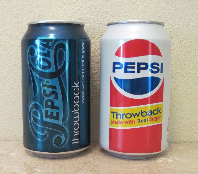 Soda Can Collection: The Newest Old Pepsi