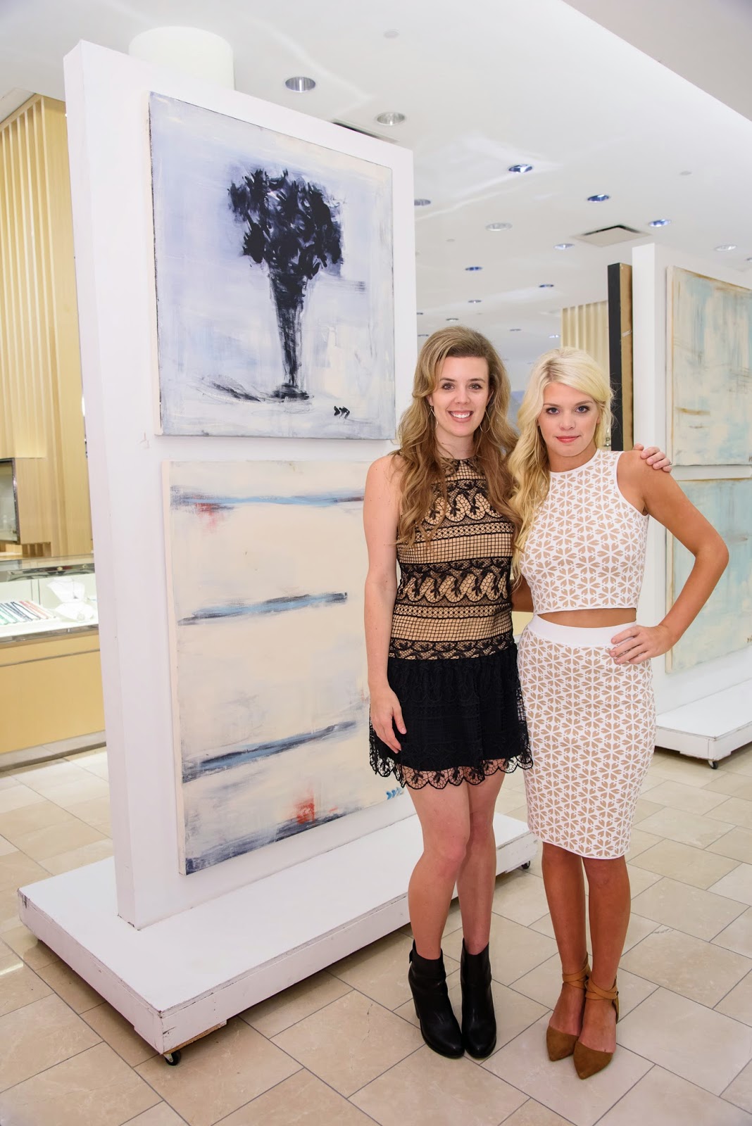 Kristin Mayfield Meredith @: Hutton Snellings Exhibit at Neiman Marcus ...