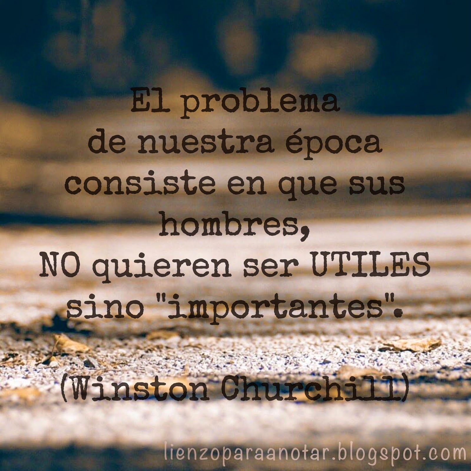 Lienzo para Anotar: QUIERO SER IMPORTANTE!