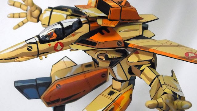 Confessions of a 40k addict: Cel shade robotech awesomeness!