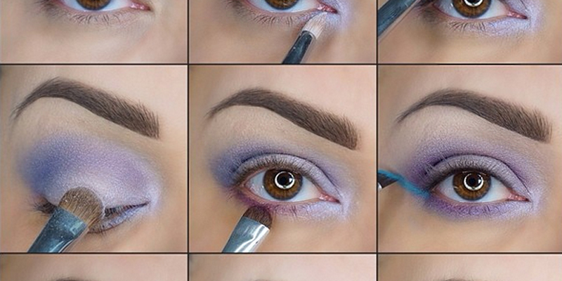 Purple Looking Makeup – Step by Step Tutorial - Style Hunt World