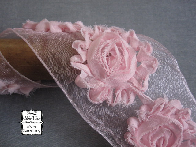 Cathie Filian: New ribbons are beginning to arrive at the Supply Shop.