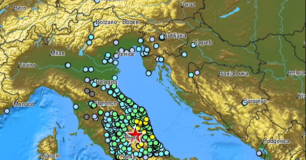 Avian Flu Diary: Strong Quake & Aftershocks Hit Italy
