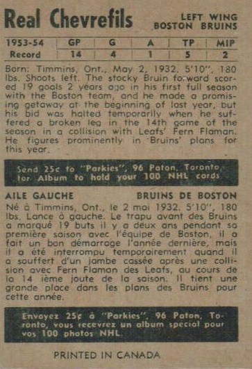 La vie est une puck: Réal Chèvrefils