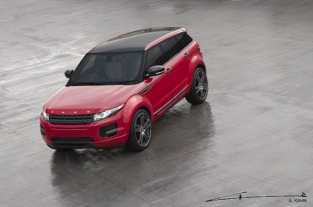 Range Rover Evoque Red Color From Kahn ~ Automotive Hots