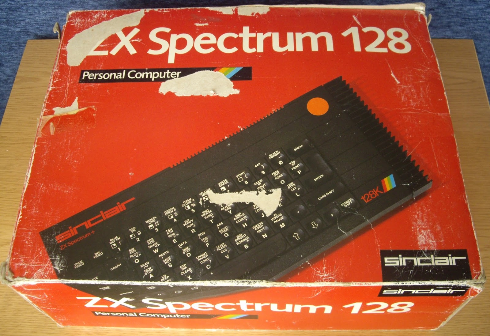 Retro Ordenadores Orty: Sinclair ZX Spectrum Plus 128K (teclado "qwerty ...