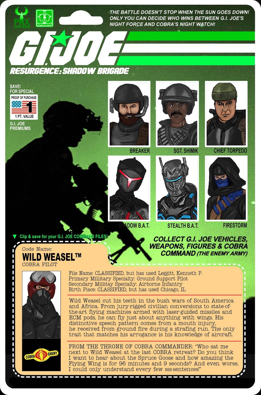 PHX Customs: SHADOW WING with WILD WEASEL