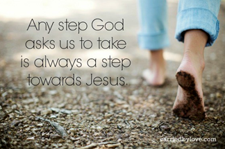 Salvation And Survival: Are You Willing To Take A Step Towards the Lord?