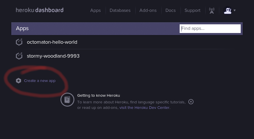 Octomaton Hello World On Heroku With Python