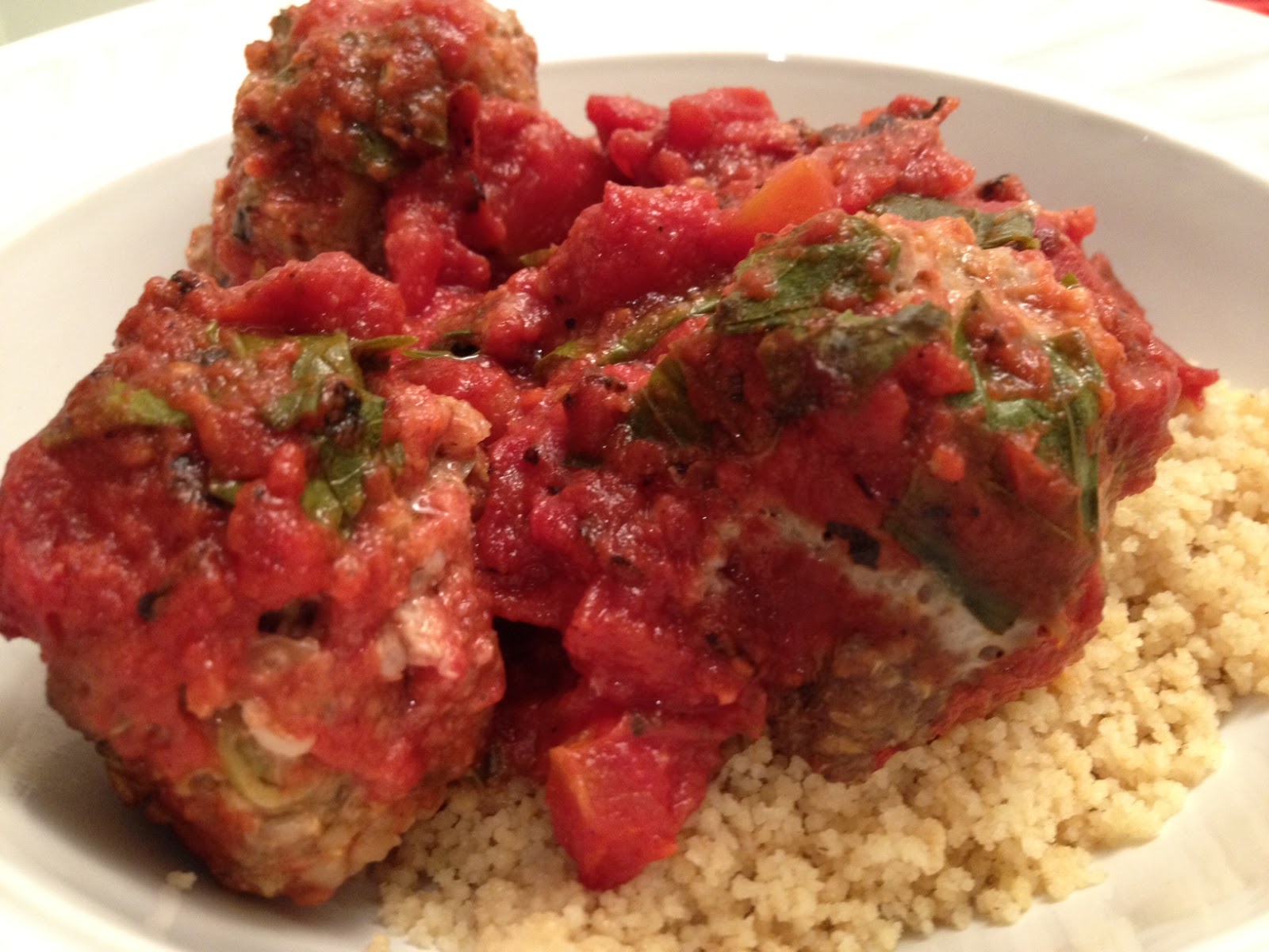 The Full Plate Blog: Creating Supper: Beef & Bulgur Meatballs