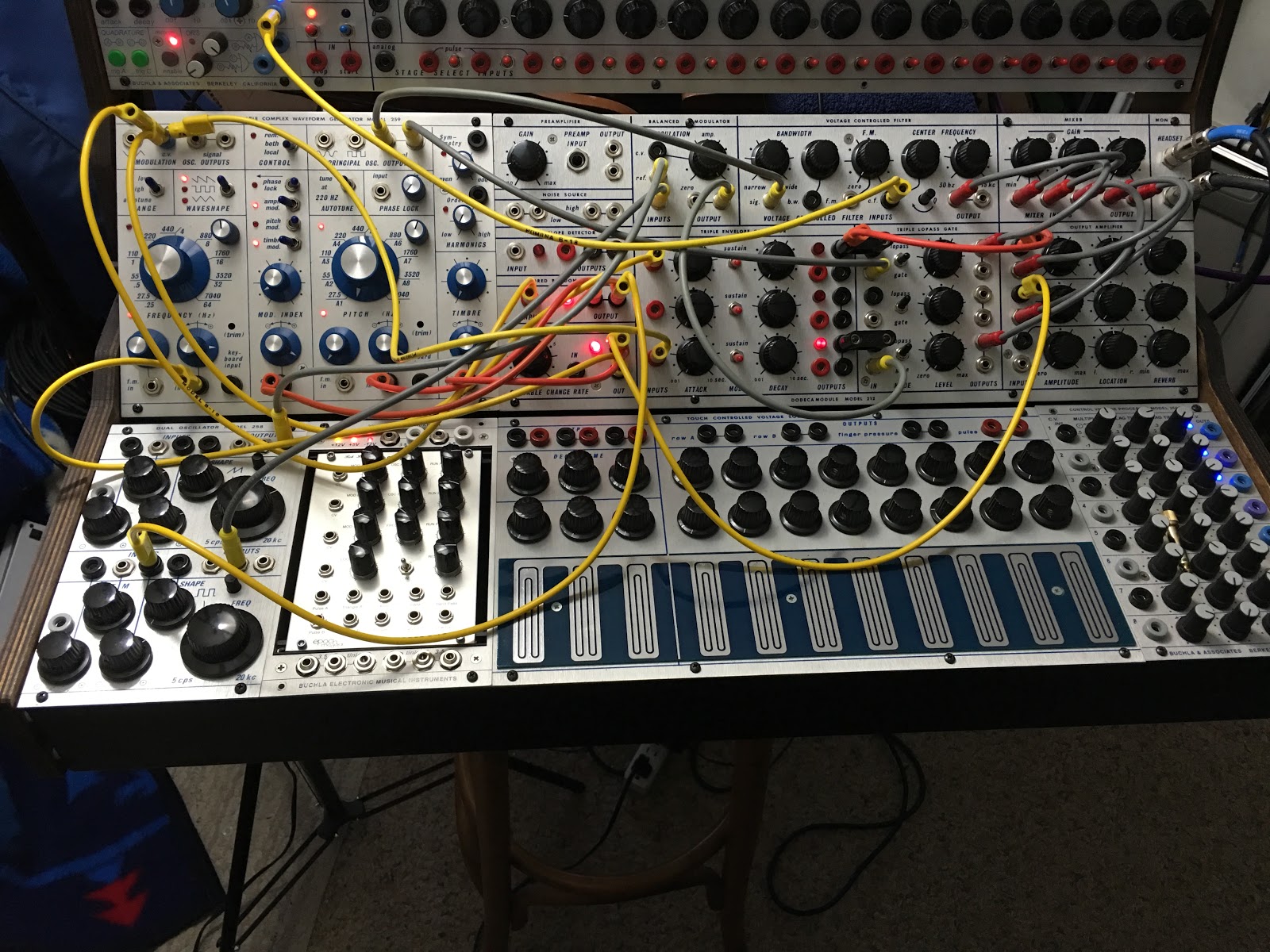 MATRIXSYNTH: Buchla 212r Tests by Todd Barton