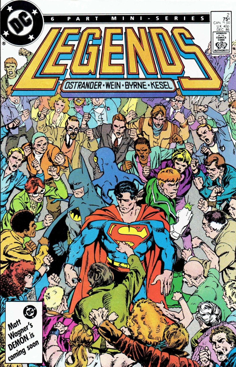 COMIC BOOK FAN AND LOVER: LEGENDS, PARTE 1 (DE 2) – DC COMICS