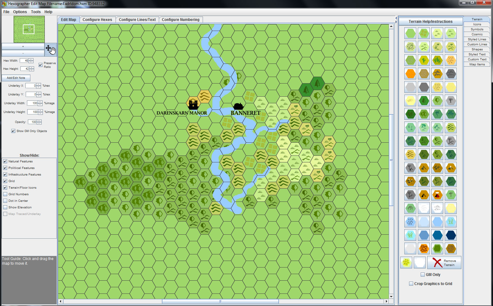 3d6, Traps and Thieves: A brief aside - Hexographer