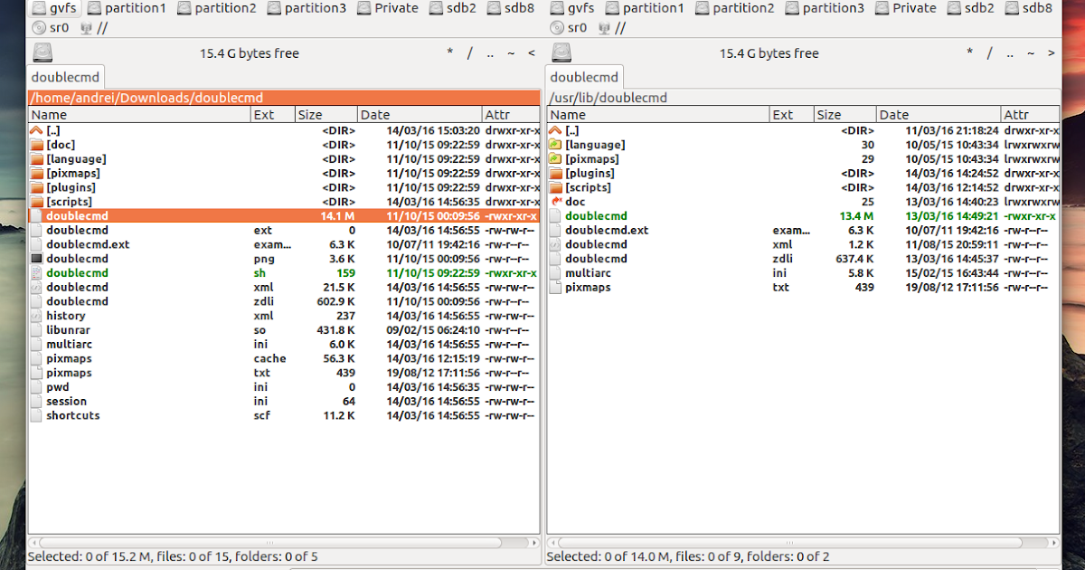 Dual-Panel File Manager `Double Commander` Sees New Release ~ Web Upd8: Ubuntu / Linux blog