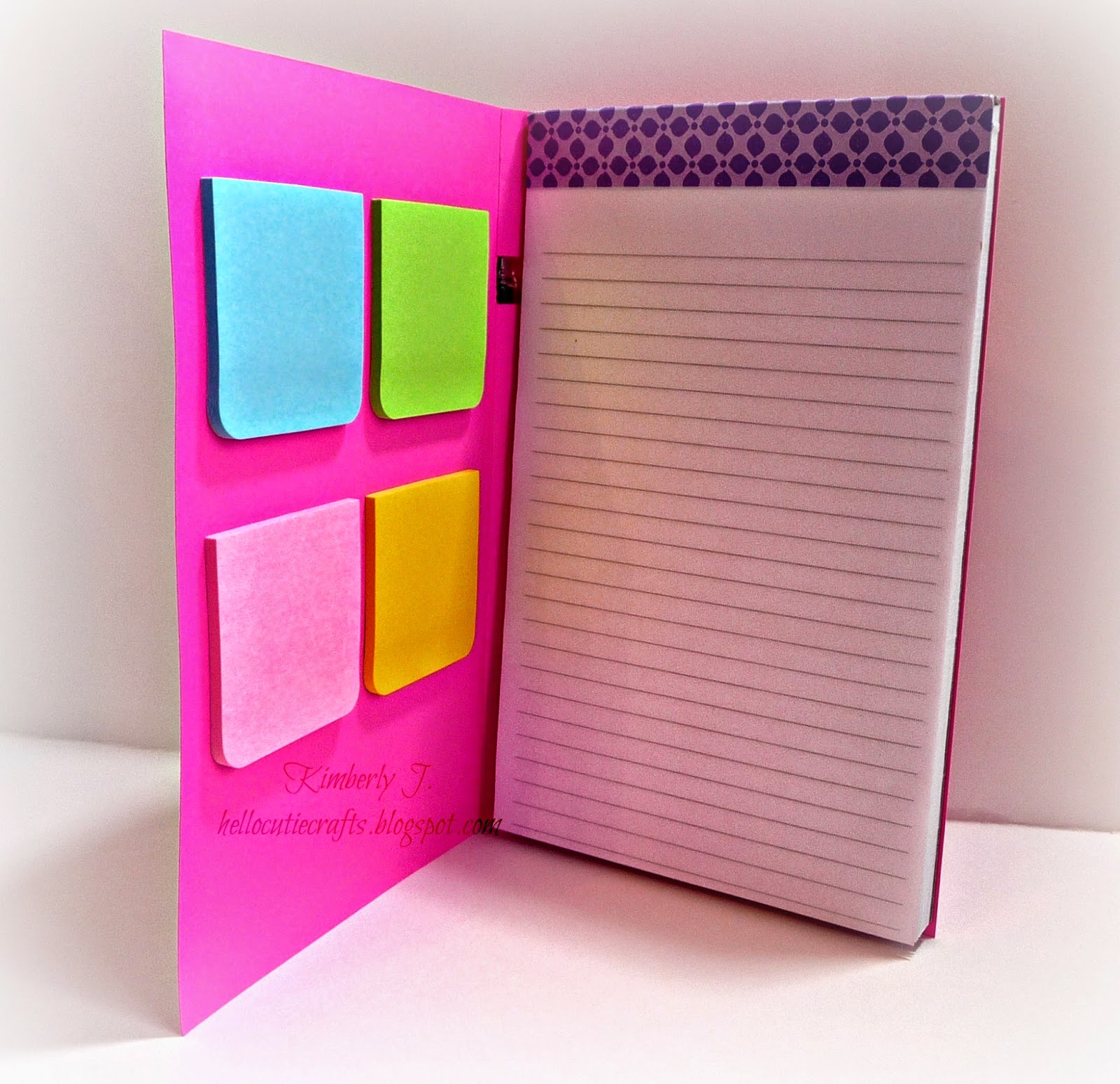 Kimberly's Crafty Spot: Peachy Keen Chick Notepad