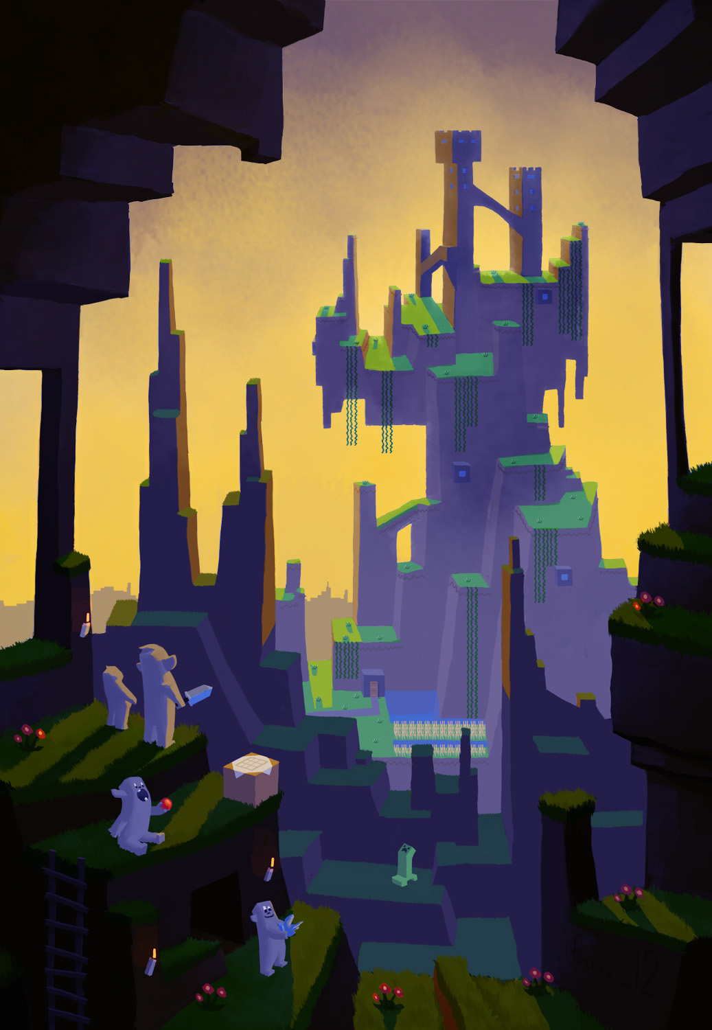 AIB Jumble.: Minecraft world