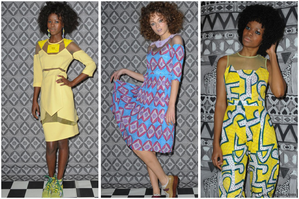 TATA-NAKA's AFRICAN INSPIRED COLLECTION AT THE LONDON FASHION WEEK FALL ...